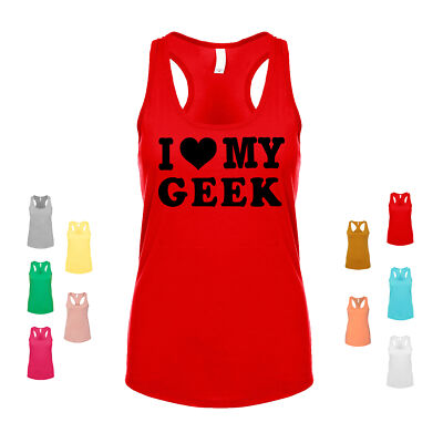 I Love My Geek nerd dorky gamer anime comics couple videogames Women's ...