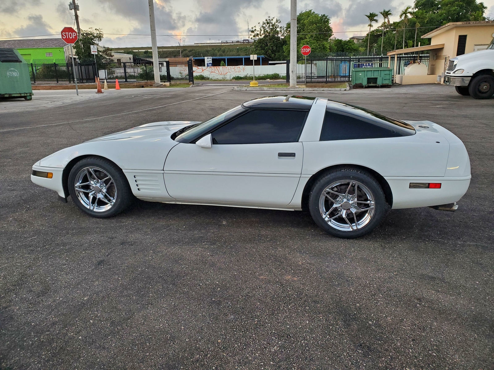 17 inch Chrome Wheel SET fits C4 Corvette - CV31 C7 ZR1 style 17x9.5 ...