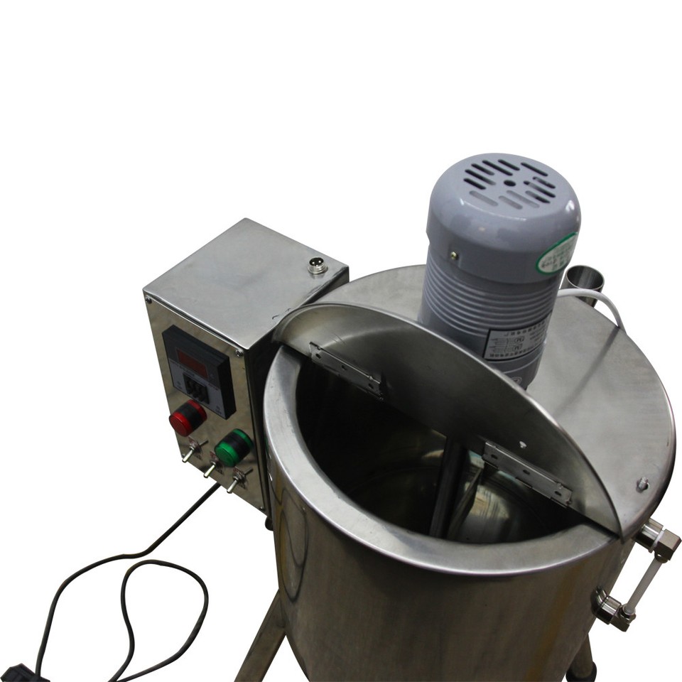 15L / 4Gal Lipstick Lip Gloss Filling Machine with Stirring/Mix Hopper ...