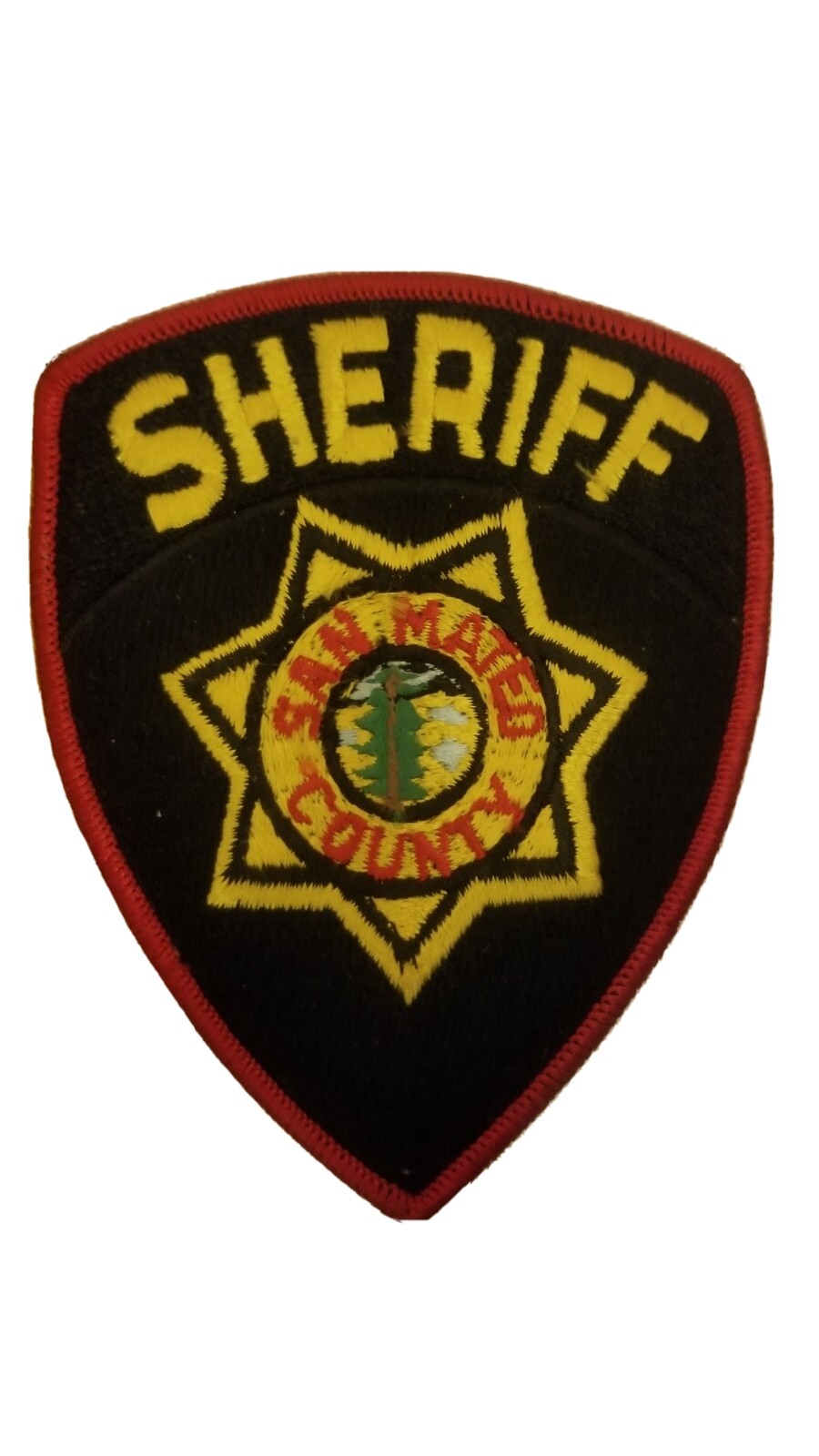 San Mateo County California Sheriff Patch New Old Stock Obselete | eBay