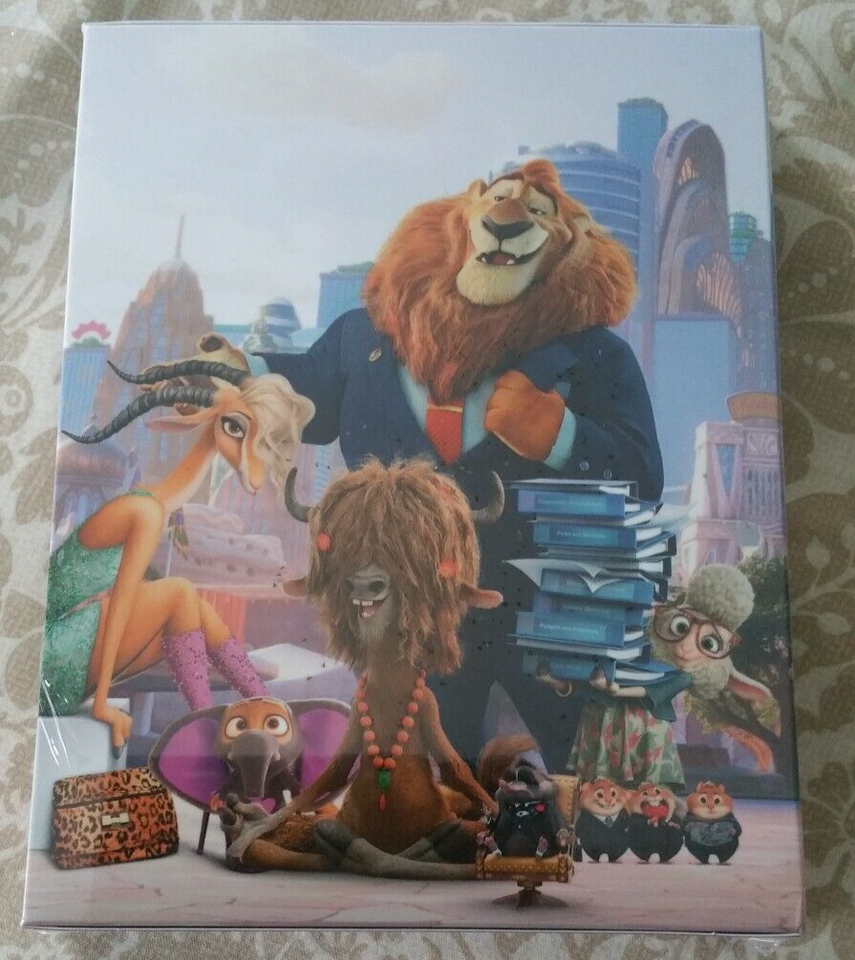 ZOOTOPIA 3D + 2D Blu-ray Steelbook Kimchi Embossed Full Slip KimchiDVD ...