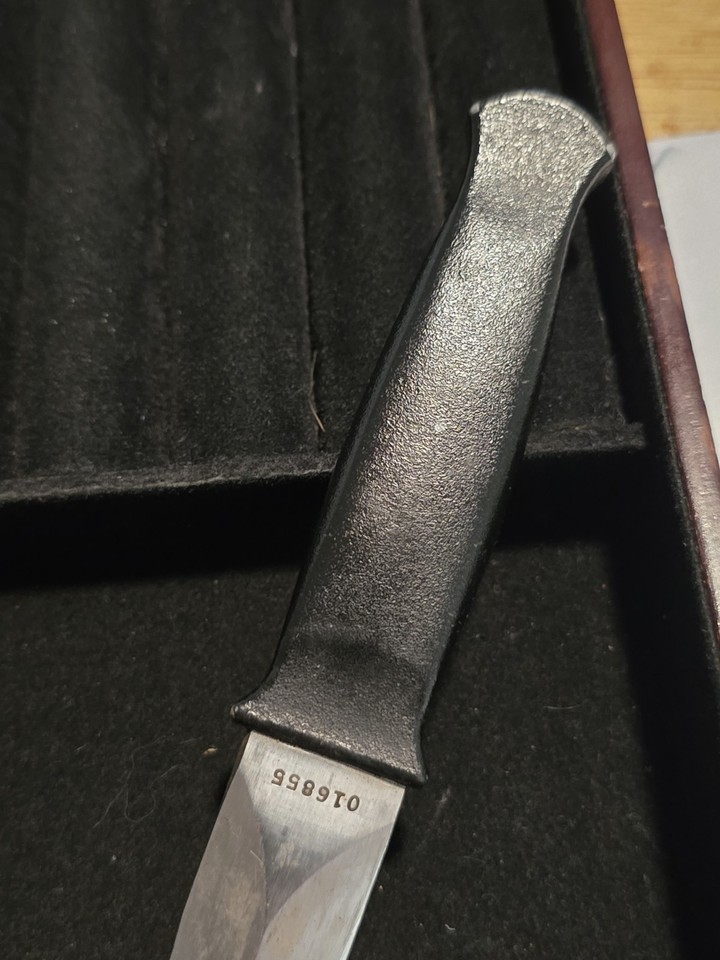 Vintage Gerber Guardian RW Loveless Boot Knife USA w/orig Sheath Dagger ...