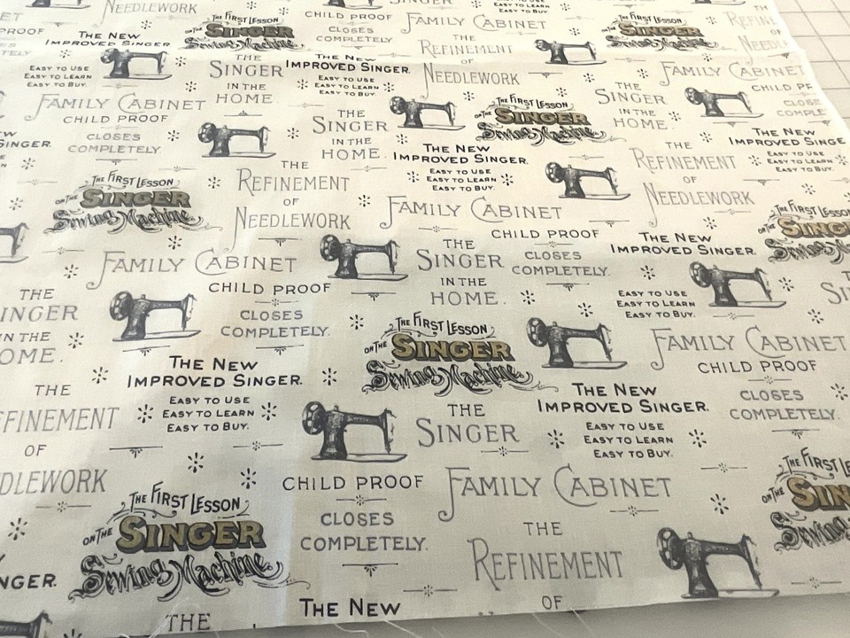 Sewing with Singer Robert Kaufman Fabric Many Machines | eBay