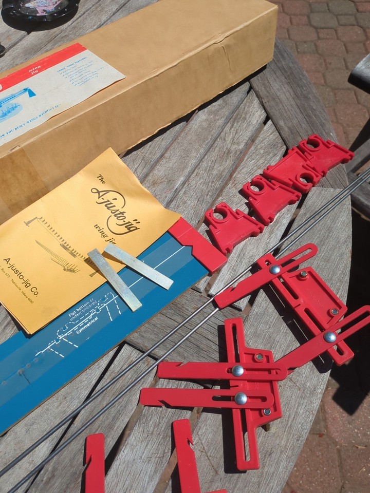 PARTS For A-Justo-Jig RC Plane Wing and Fuselage Building Fixture PARTS ...