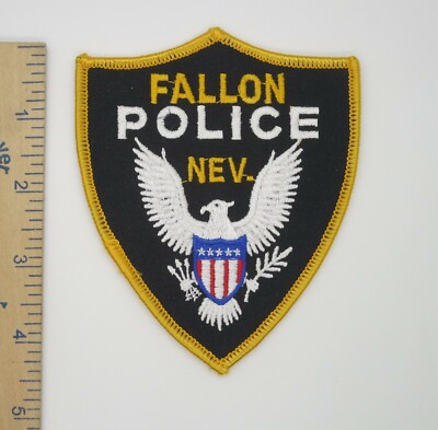 FALLON NEVADA POLICE PATCH Vintage Original | eBay