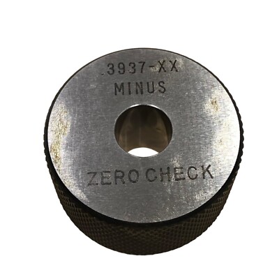 Zero Check .3937 Minus — Ring Setting Gage Class XX -- Z-Check Gauge | eBay