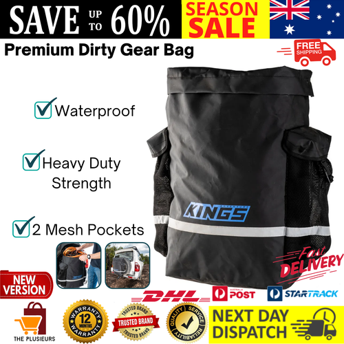 Premium Dirty Gear Bag 48L Spare Wheel Rubbish Bag 4WD Bin Rear Tire ...