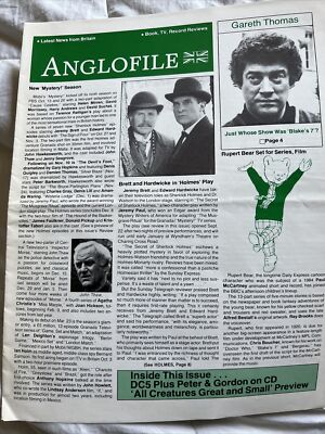 anglophile Fanzine volume one number Three | eBay