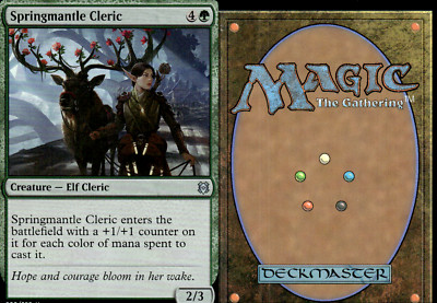 Magic The Gathering -MTG-Springmantle Cleric | FOIL | eBay