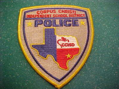 CORPUS CHRISTI TEXAS ISD POLICE PATCH SHOULDER SIZE UNUSED | eBay