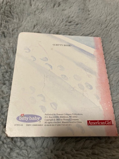 AMERICAN GIRL BITTY BABY 2003 "BITTY Baby Twins Snowy Day Coloring Book ...