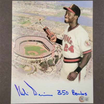 Chili Davis signed "350 Bombs" 8x10 photo Angels autograph ~ BAS ...