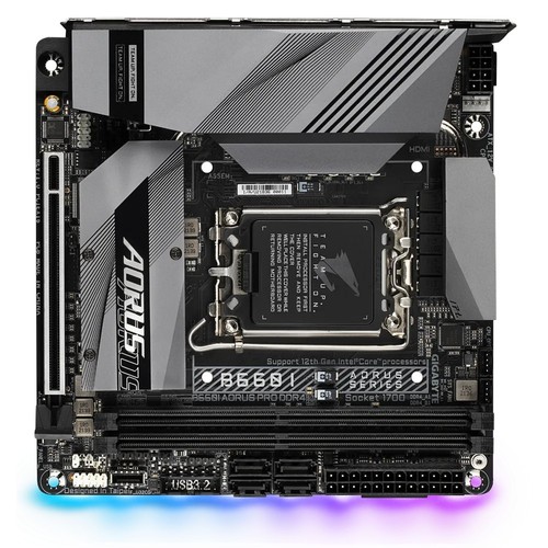 GIGABYTE B660I AORUS PRO DDR4 Motherboard Intel B660 Mini-ITX LGA 1700 ...
