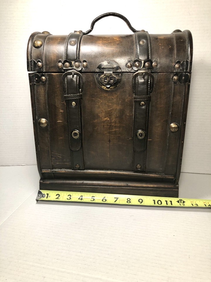 Wooden Box Shaped Like A Chest | eBay