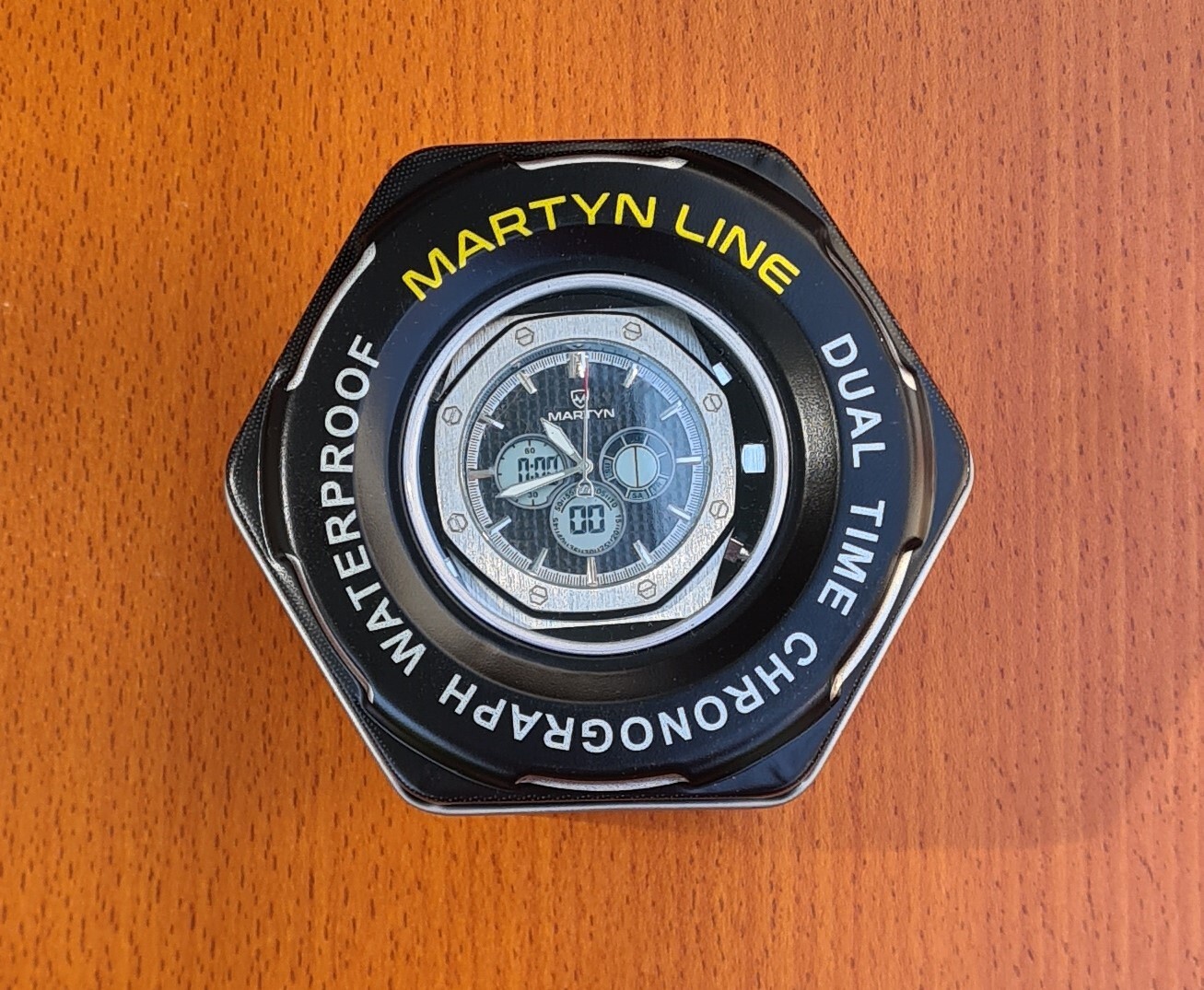 Montre Martyn Line Chronograph waterproof stainless steel bracelet ...