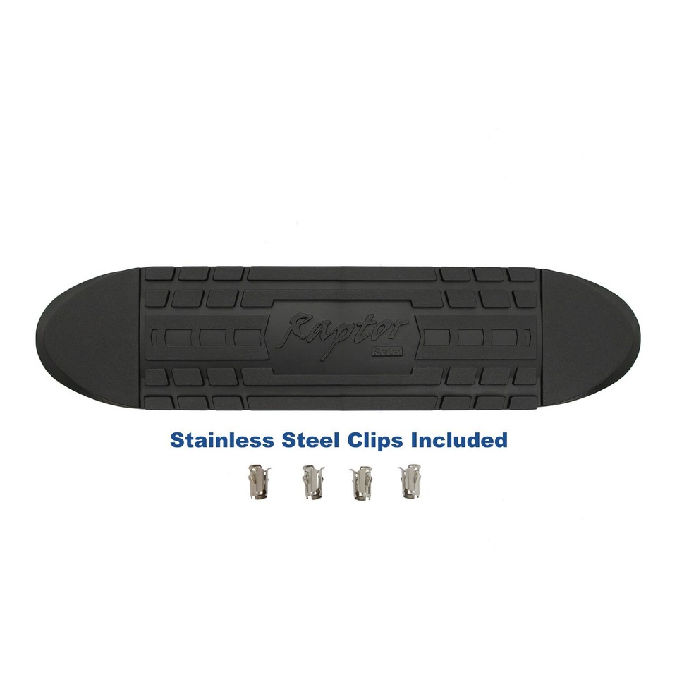 Raptor Series 6" Oval Step Pad 20" Mount Pegs (With Raptor logo. Clips ...