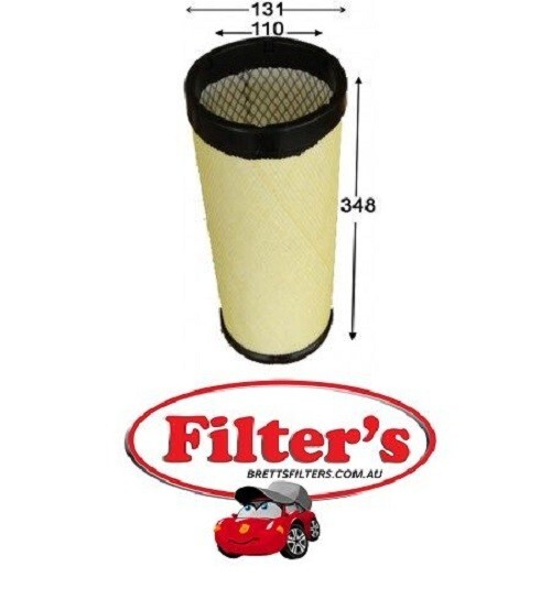 A276IN AIR FILTER INNER FOR ISUZU FRD90 FRR90 FSS90 FRD34 FSR34 FTR34 ...
