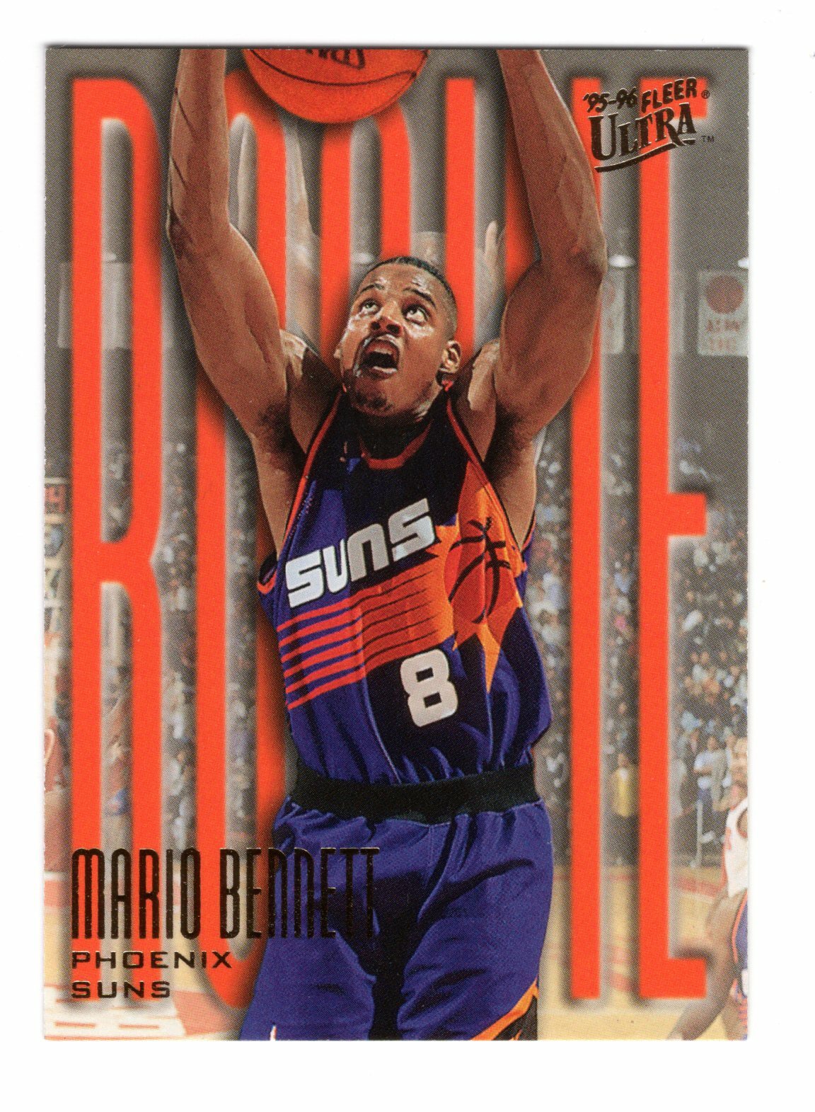 1995-96 FLEER ULTRA MARIO BENNETT ROOKIE CARD #265 **NM-MT** PHOENIX ...