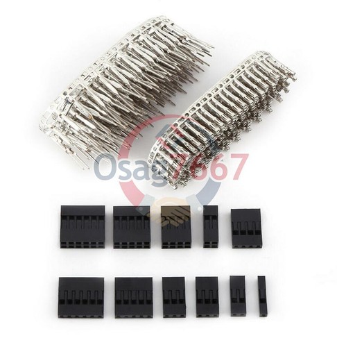 620x new Dupont Wire Jumper Pin Header Connector Housing Kit and M/F ...