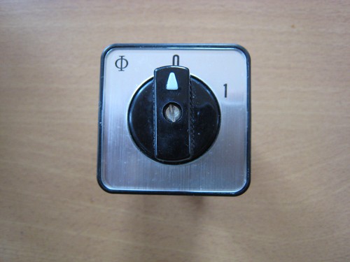 KRAUS & NAIMER ROTARY SWITCH VDE 0660-1/BS5419 (MADE IN W. GERMANY ...