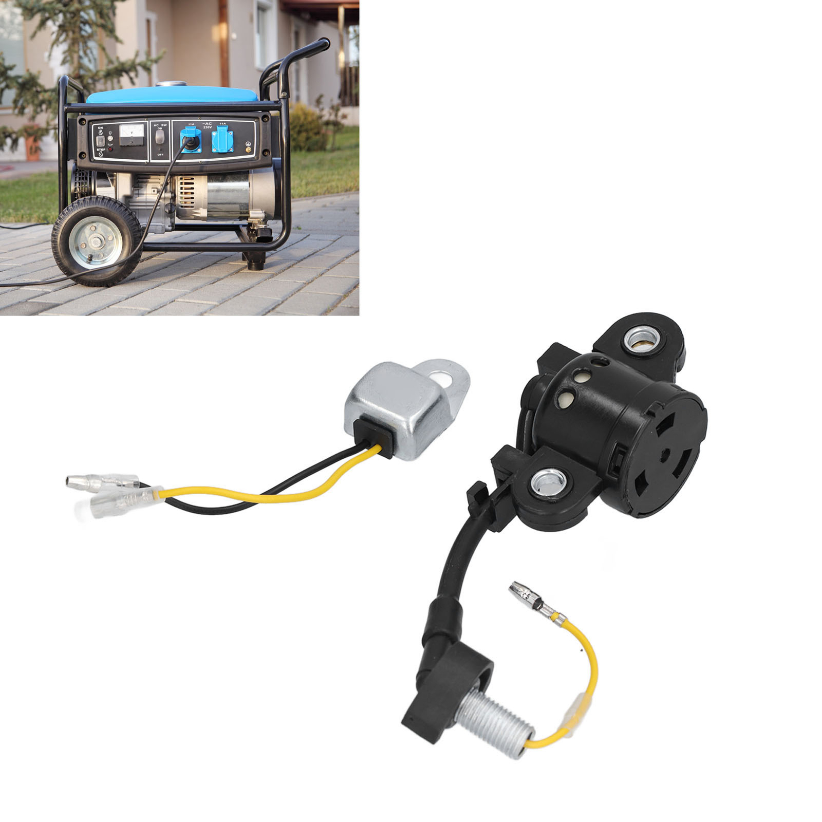 Low Oil Alert Sensor 10mm Thread Oil Sensor Oil Alarm Wear Resistance ...