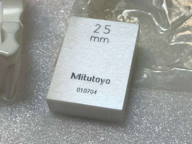 Mitutoyo Metric Gauge Block Set 25 mm, Ceramic | eBay