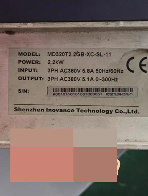 1pc used Huichuan MD320 series inverter MD320T2.2GB-XC-SL-11 380v 2.2kw | eBay