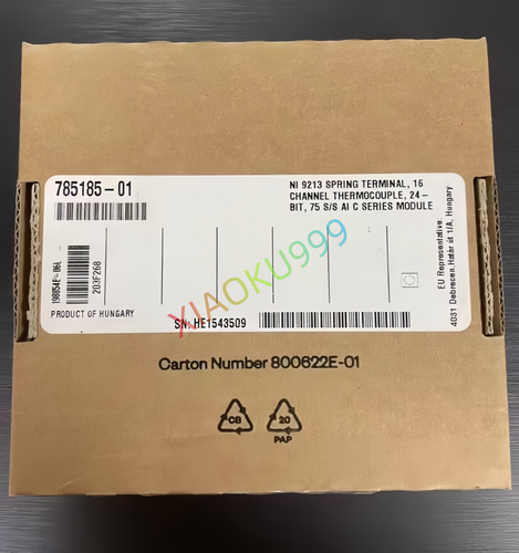 NI 9213 New National Instruments NI-9213 16-Channel Thermocouple Input ...