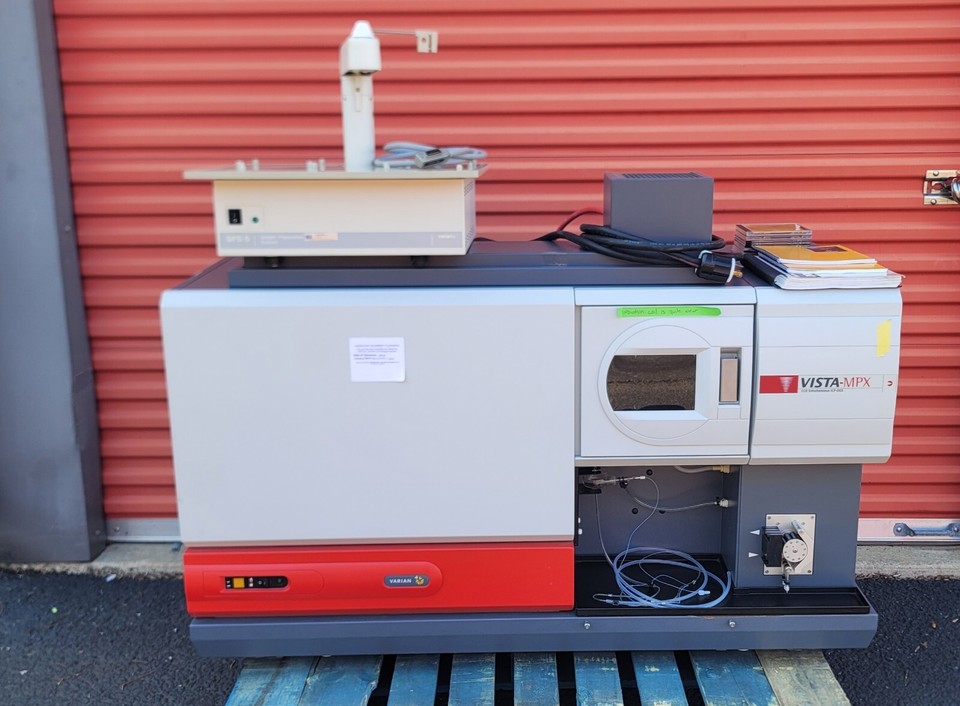 VARIAN VISTA-MPX CCD SIMULTANEOUS ICP-OES/ With Softwares | eBay