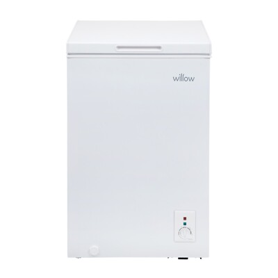 Chest Freezer White 99L Storage Basket 4 Star Rated Willow W99CFW | eBay UK