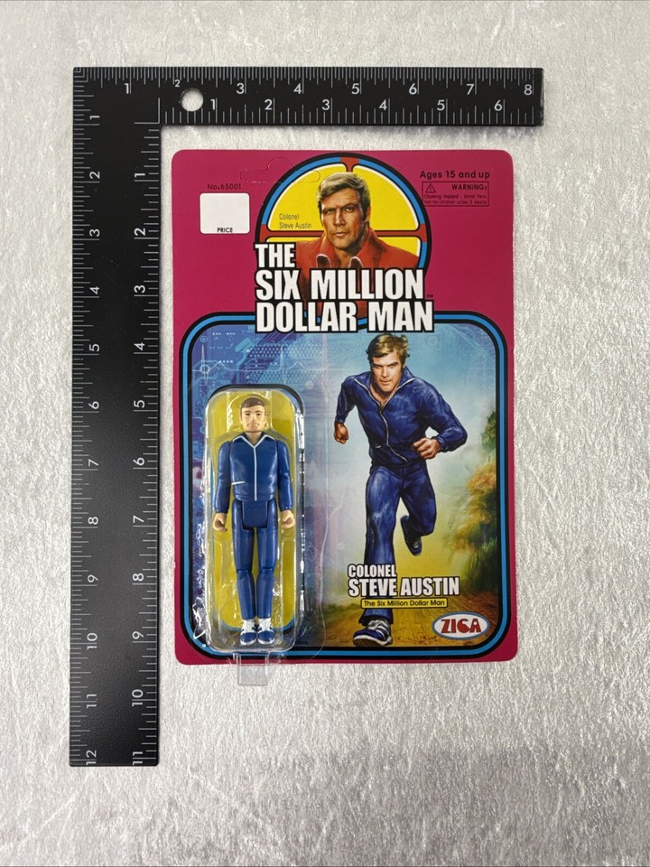 2013 Colonel Steve Austin the six million dollar man action figure ...