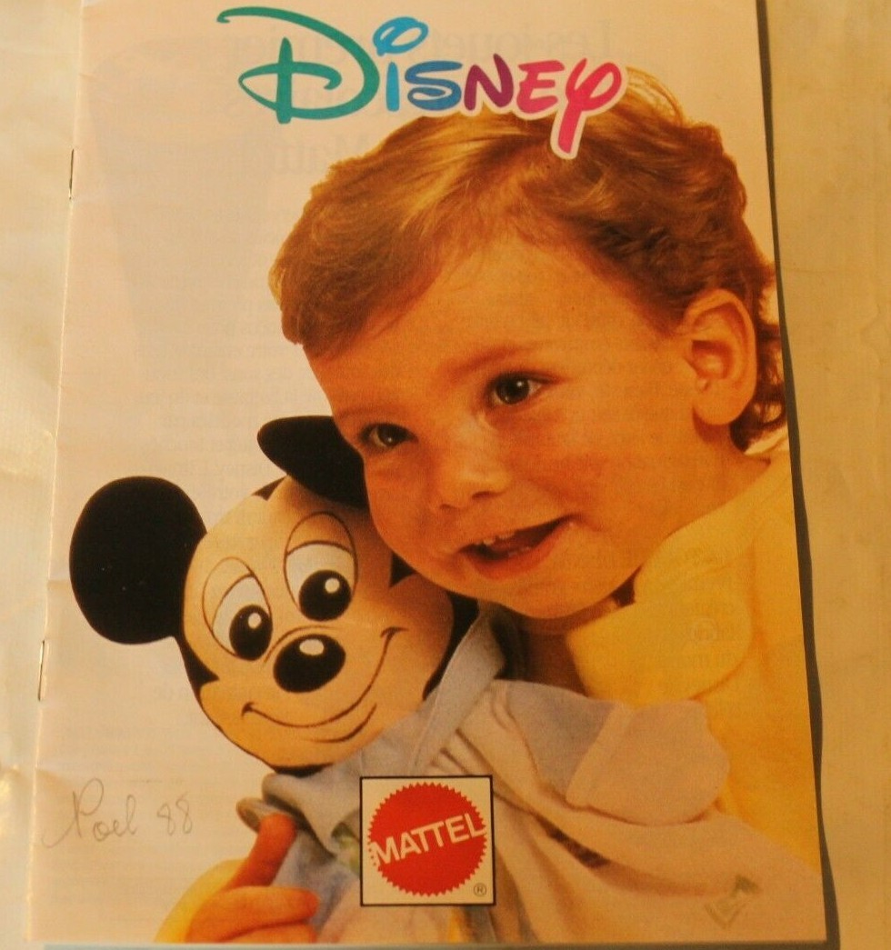 Catalogue MATTEL DISNEY de 1988 | eBay