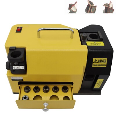 End Mill Grinder Sharpener Grinding Machine for ф4-ф14 End Mills w/6 ...