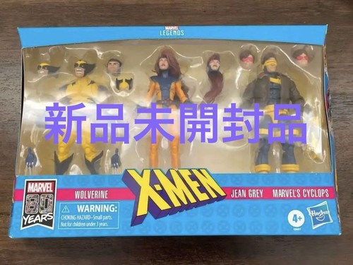 Marvel Legends X-Men Wolverine Jean Grey Cyclops confezione da 3 action ...