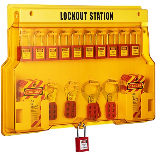 Uimoso 58PCS Lockout Tagout Kits Electrical Loto Kit for Electrical ...
