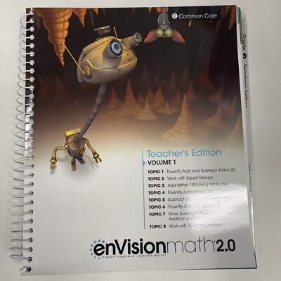 enVisionmath 2.0 2016 Common Core Grade 2 Teacher Edition Volume 1 ...