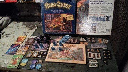 Heroquest Elf Quest Pack original materials Hero Quest materiali ...