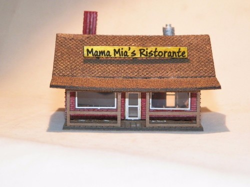 HO Scale Restaurant Kit | eBay