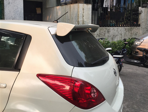 For 2004-2013 Nissan Versa Tiida Hatchback Rear Spoilers Trunk Wing ...