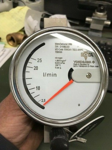 Rota Yokogawa RAKD41-T6SS-44YPE with manual excellent condition 25LPM ...