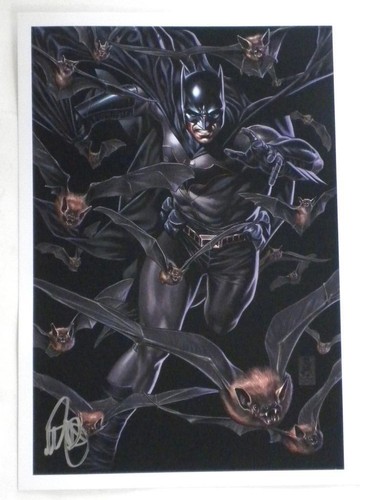 SDCC 2018 SIGNED Lithograph BATMAN by MARK BROOKS | eBay