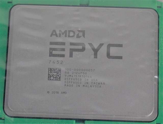 AMD Epyc 7452 Server Processor (3.35 GHz, 32 Cores, Socket SP3) Tray ...