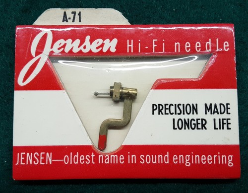 Jensen A-71 Astatic GD-(JM) Phonograph Needle 78 RPM Sapphire Tip MADE ...