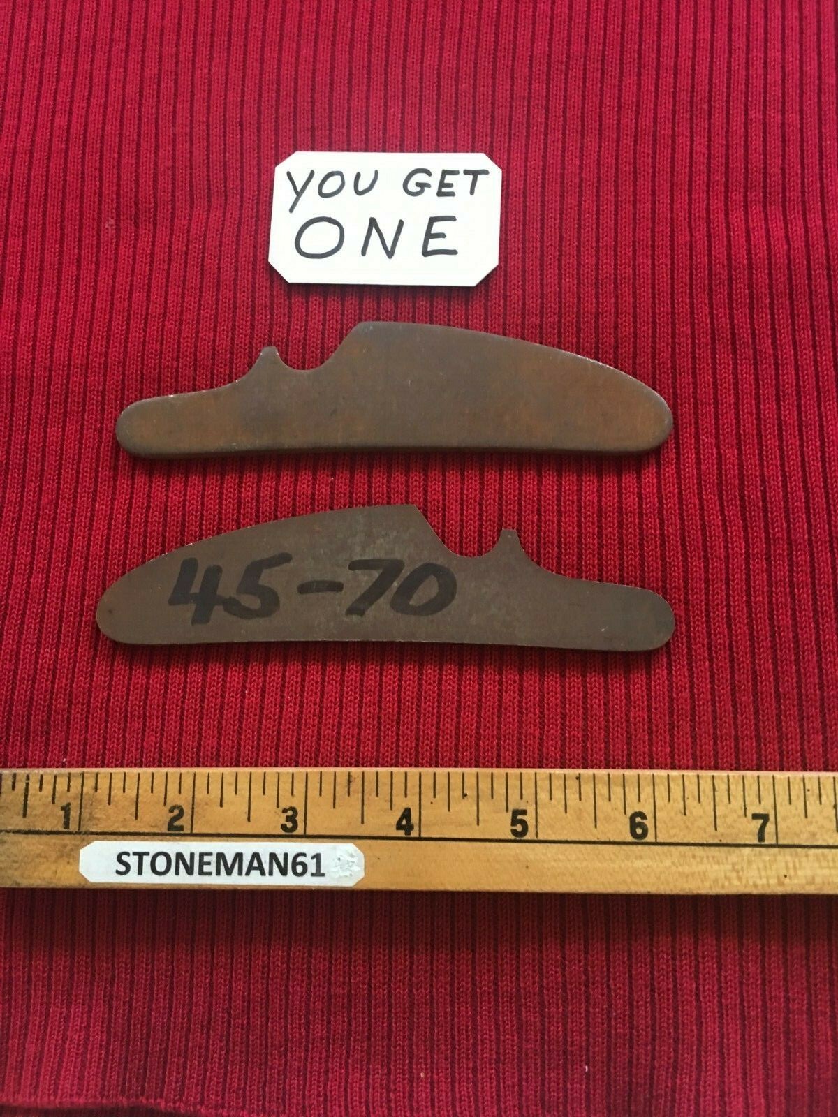 Trapdoor Musket LOCKPLATE BLANKs UNDRILLd FIVE Investor Lot FIVE Read ...