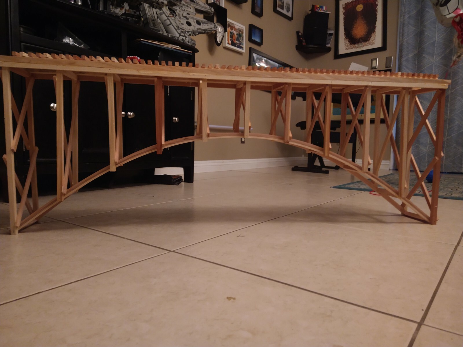 G Scale Arch Bridge 60" !!!Train model Garden Trestle Redwood USA LGB ...