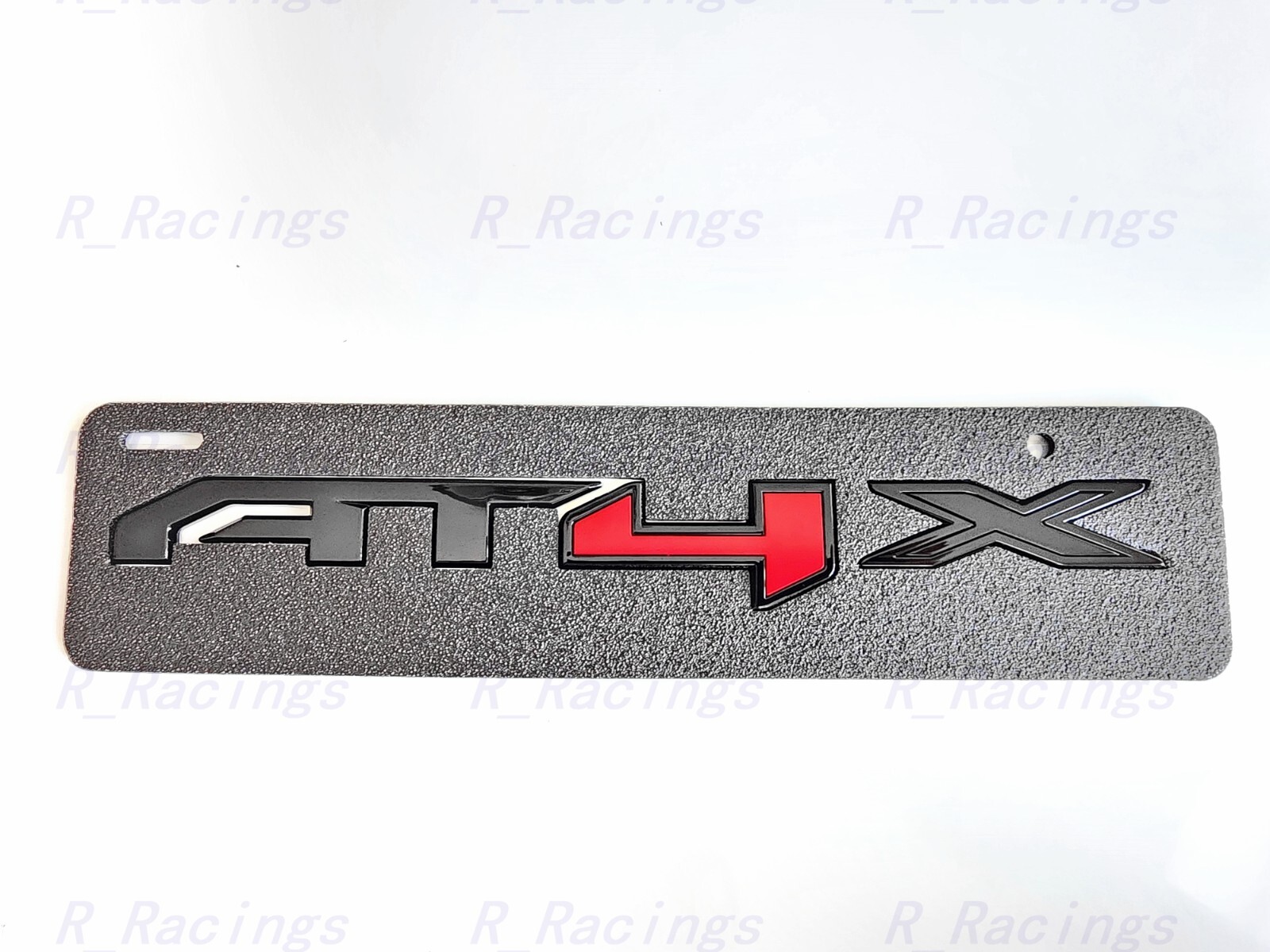 1PC Gloss Black Red Rear Tailgate AT4X Emblems GMC 2023-2024 Sierra ...