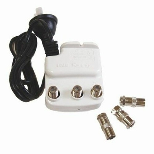 Kingray SA162F Tv Signal Booster Kingray-2way 'F' Splitter Amplifier ...