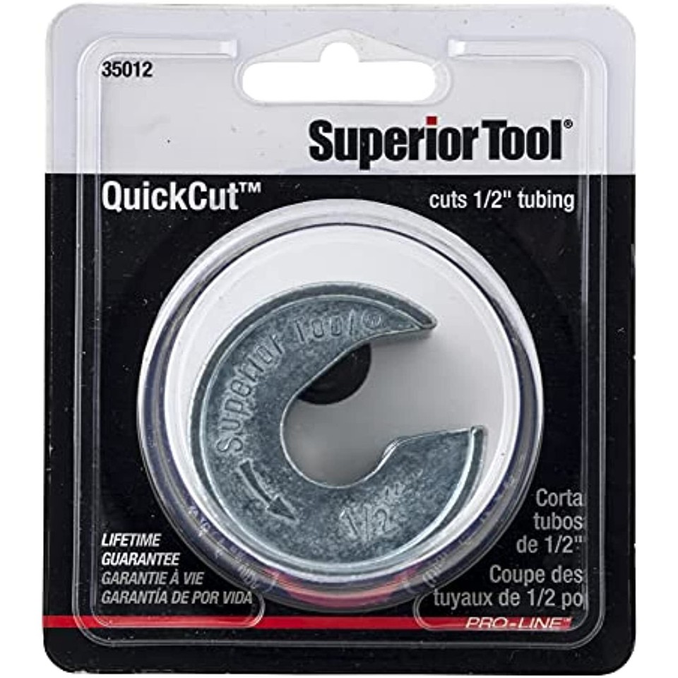 Superior Tool - 35012 Company Pipe Cutter, 1/2 in, Zinc | eBay