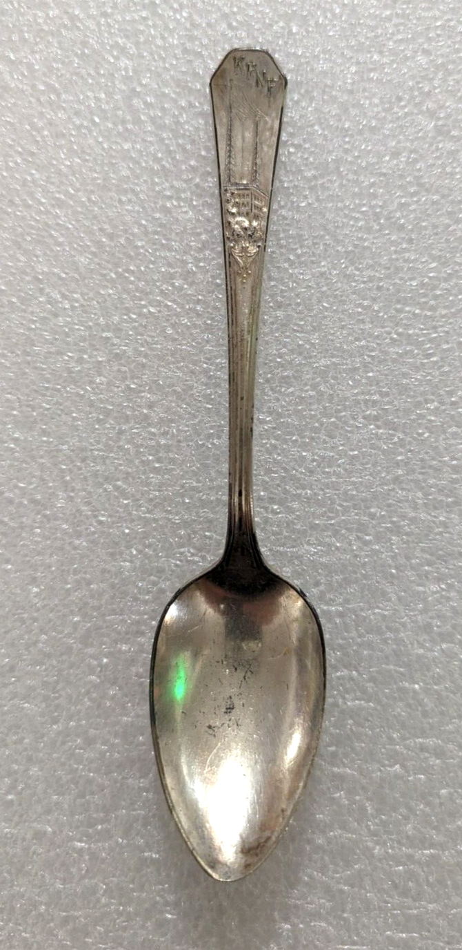 Vintage Henry Field Shenandoah Iowa KFNF Radio Advertising Silverplate ...