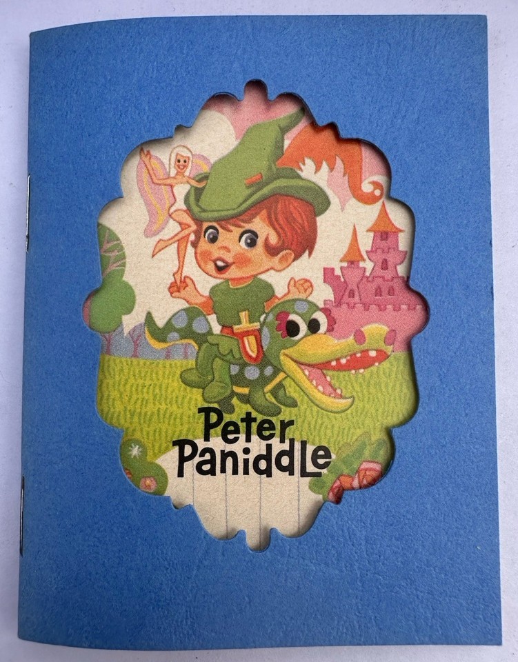 Liddle Kiddle STORYBOOK PETER PANIDDLE ON CARD W SHADOW, CARTOON BOOK ...